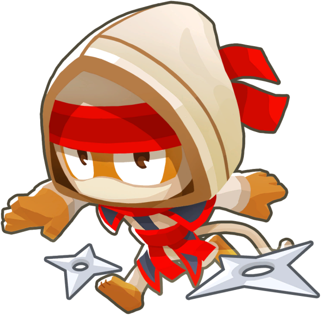 Double Shot (BTD6) (Ninja Monkey) - Blooncyclopedia, the Bloons wiki