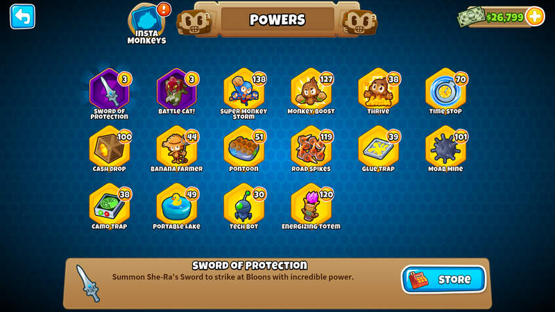 Power - Blooncyclopedia, the Bloons wiki